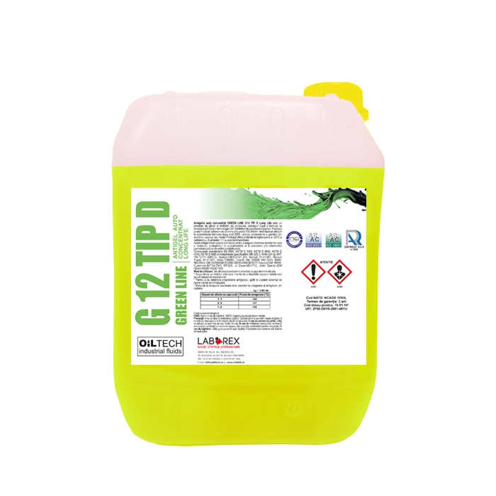 G12 TIP D - Antigel auto concentrat - oiltech.ro